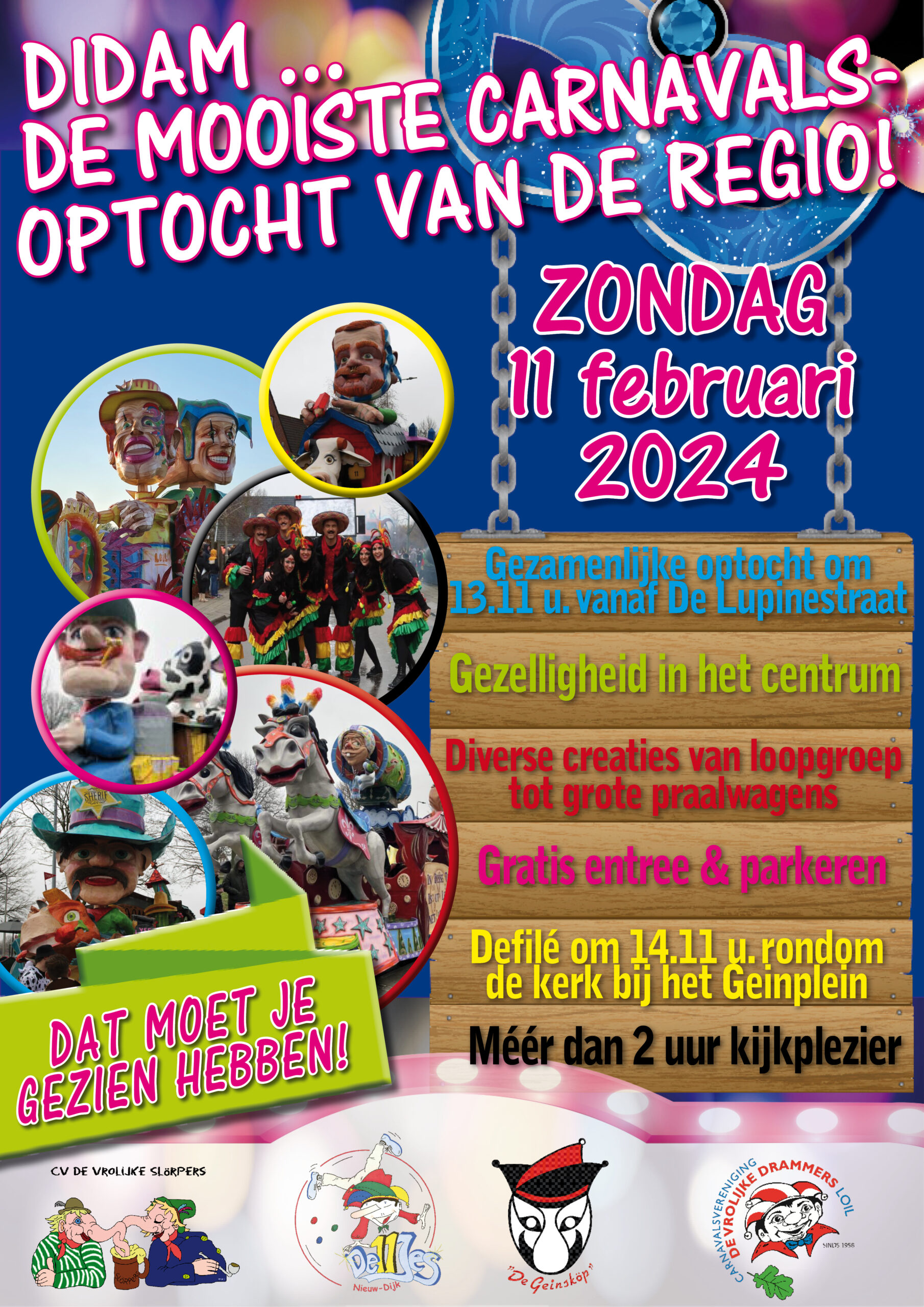Route carnavalsoptocht